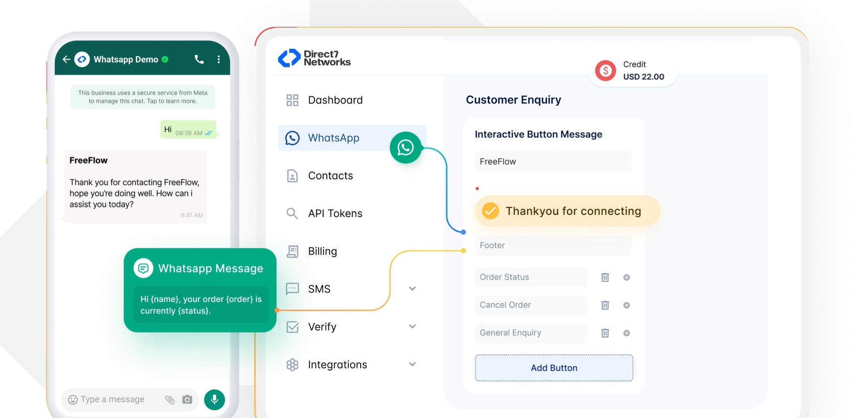 Effective Business Messaging API with Global Reach | D7 Networks