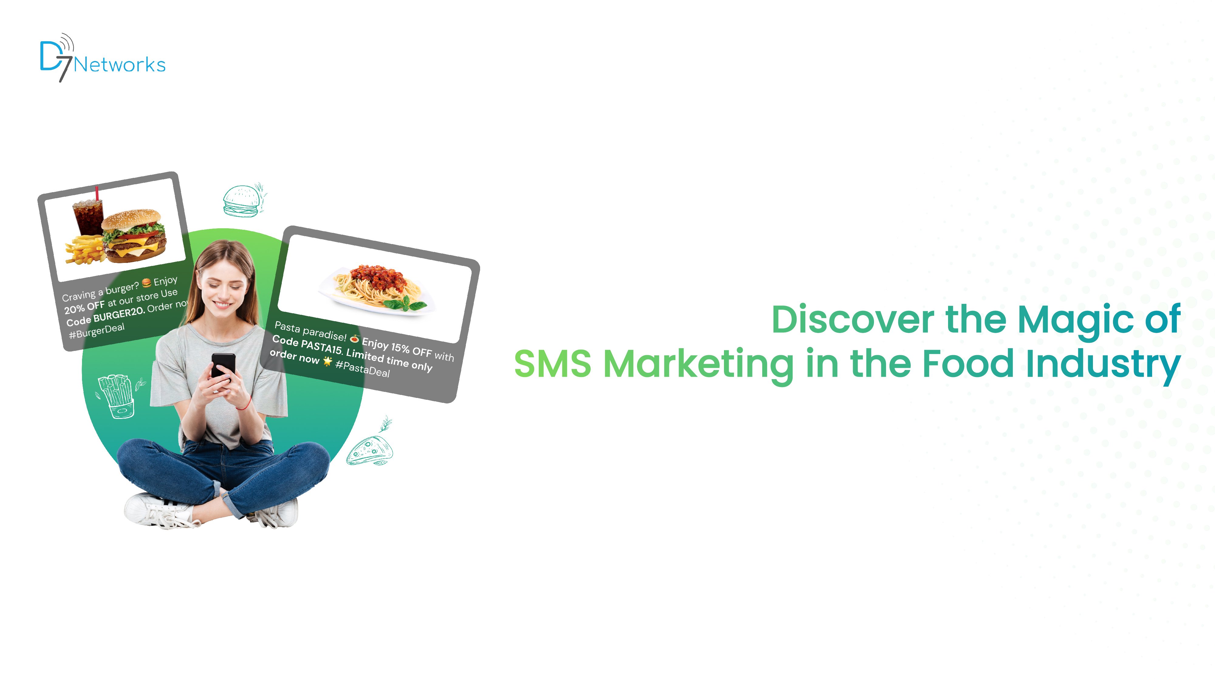 SMS in the food delivery apps with D7 Networks