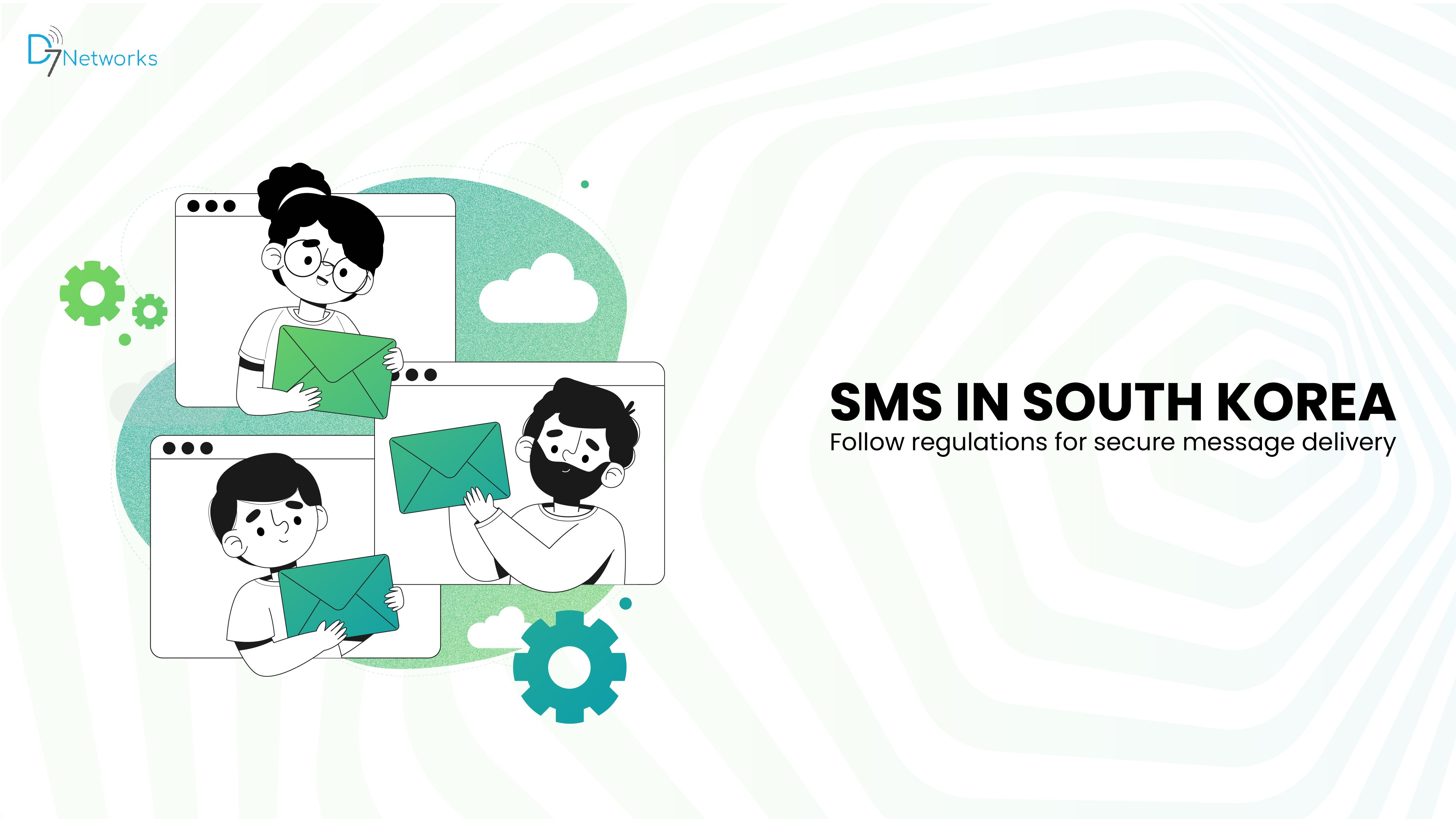 Unlock the regulations for sending SMS in south Korea